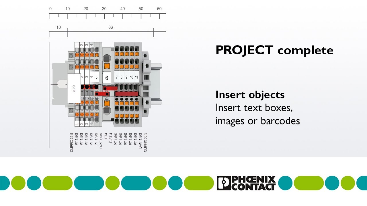 PROJECT complete – Inserting objects