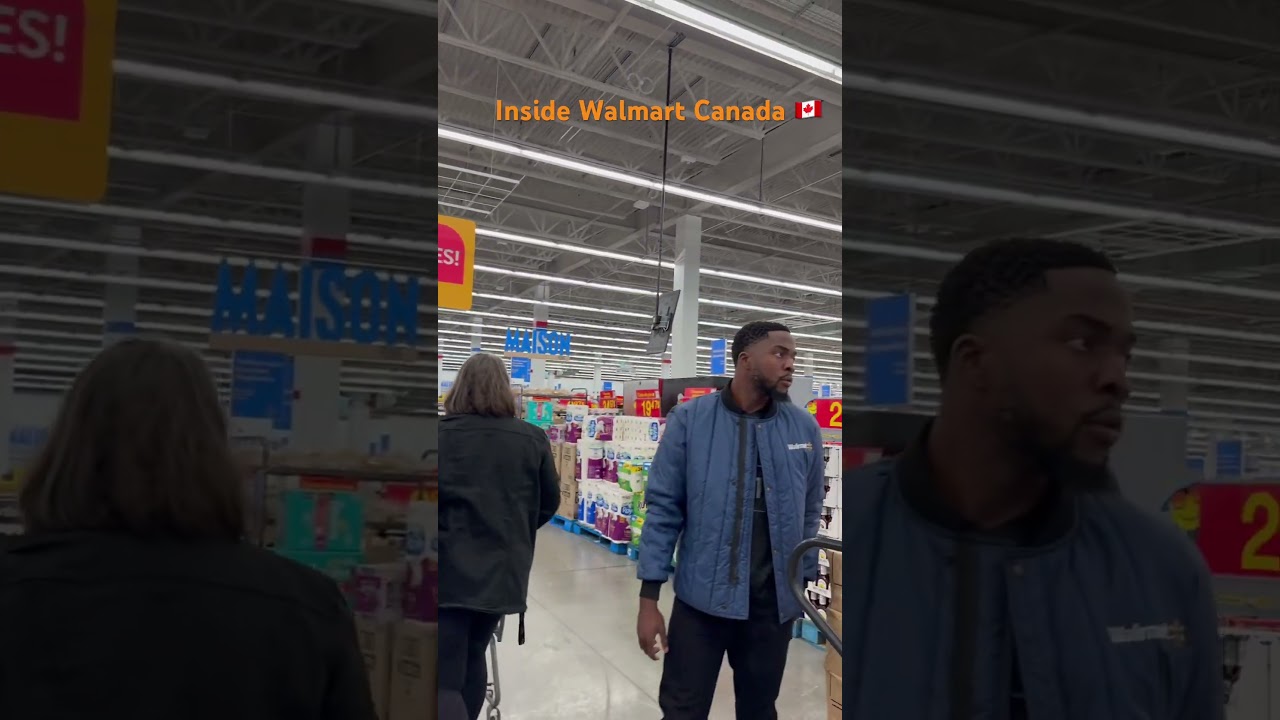 Inside walmart Canada 🇨🇦