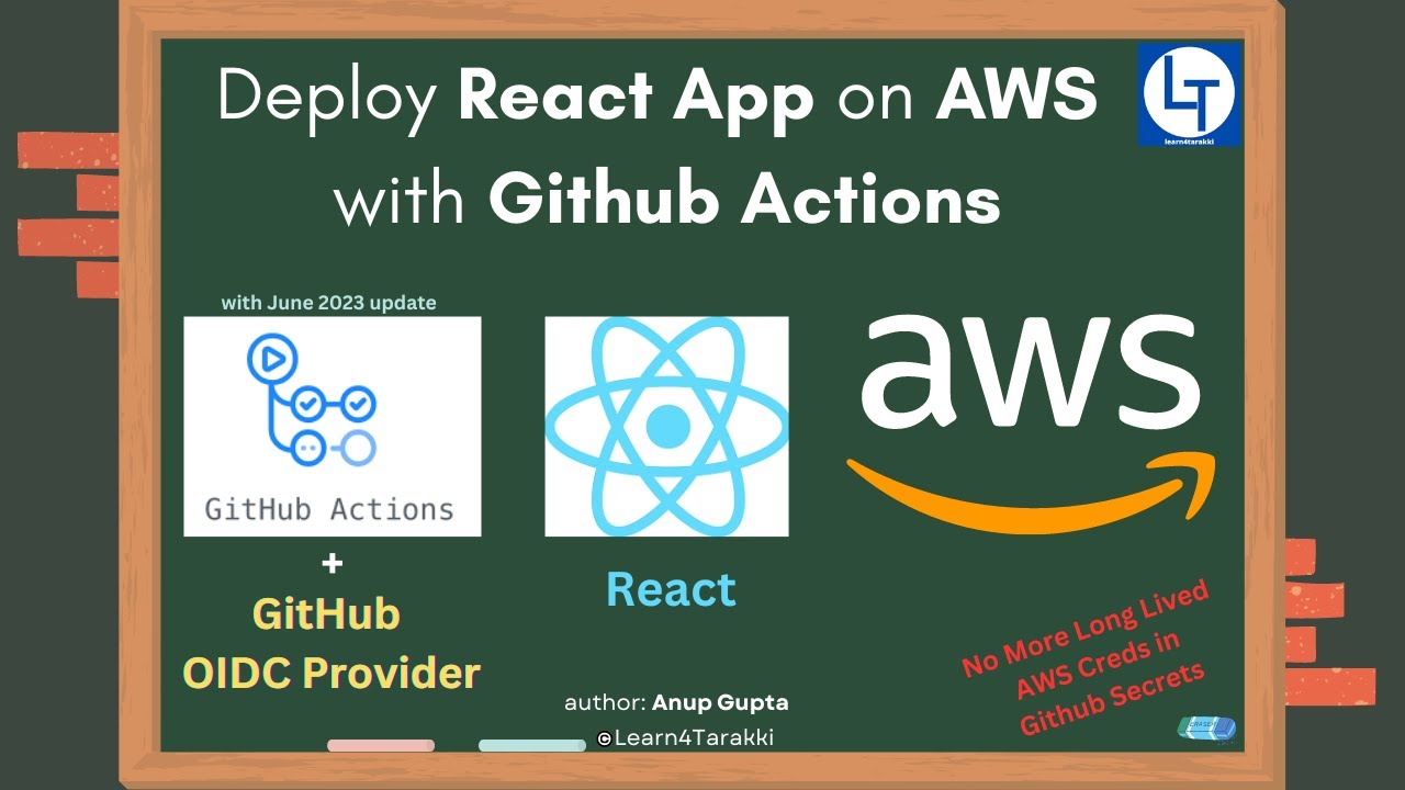Deploy React App on AWS with Github Actions | What is Github Actions | Github OIDC Provider