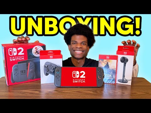 The Nintendo Switch 2 is HERE! - Nintendo Switch 2 Unboxing
