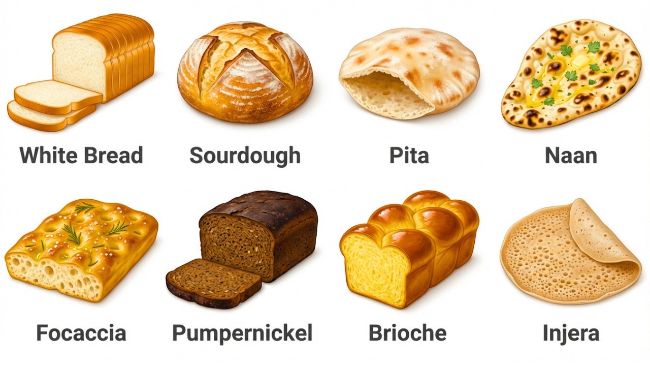 Every Bread Explained in 8 Minutes