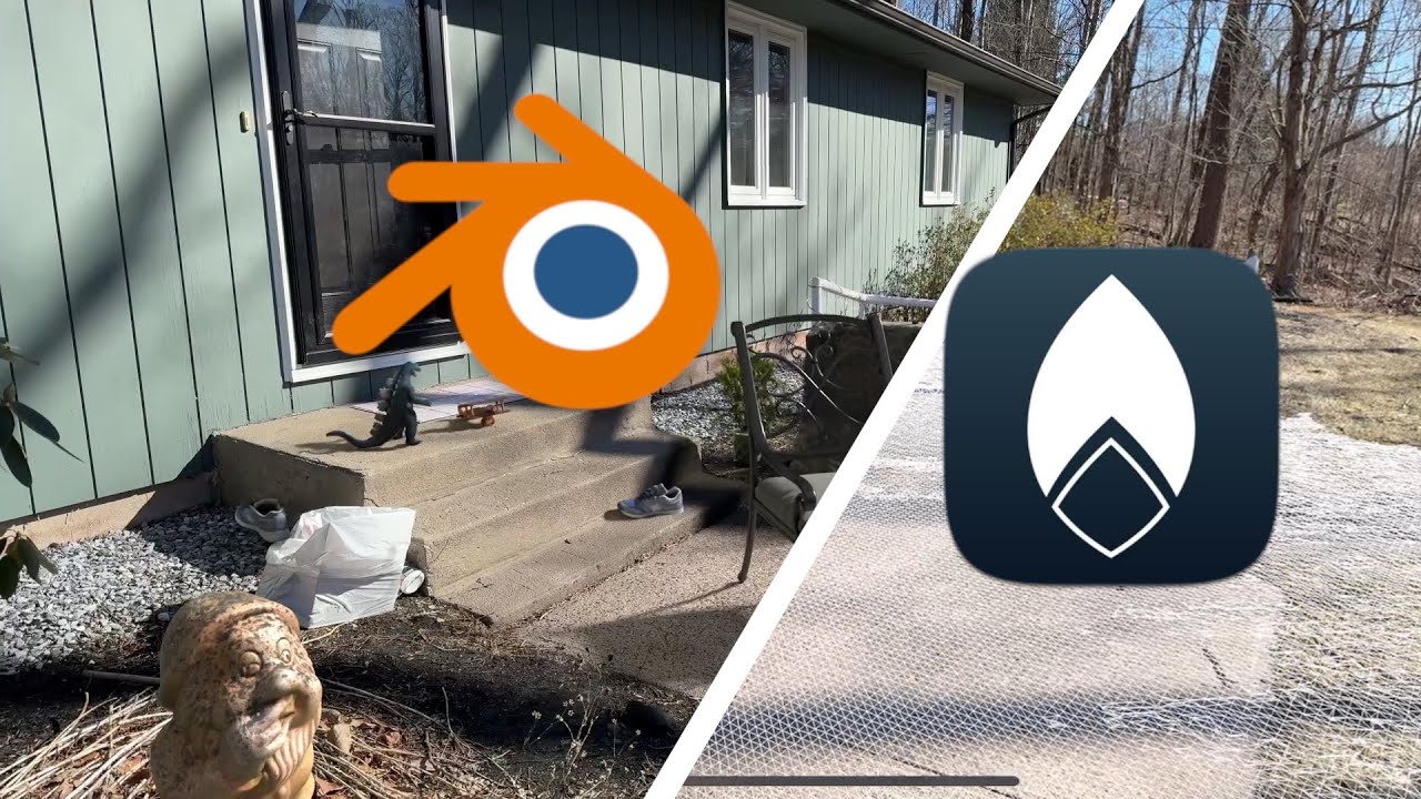 Omniscient Camera Tracking iPhone App and Blender Workflow - Scene Design, Lighting & Rendering