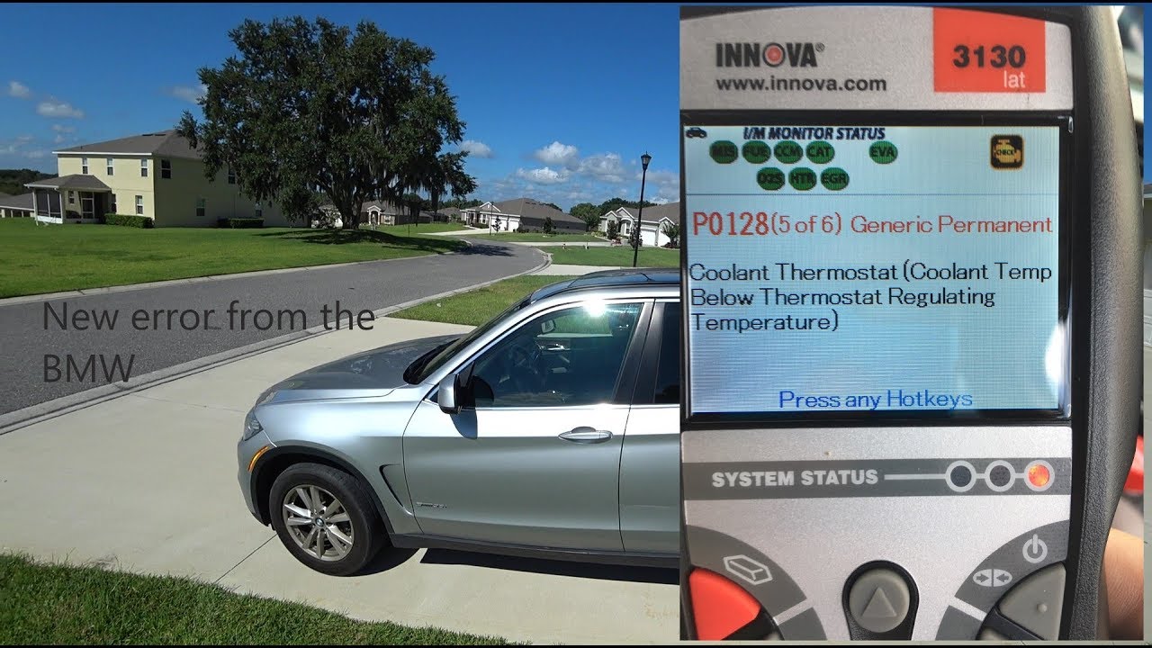 BMW X5 P0128 - Temp sensor