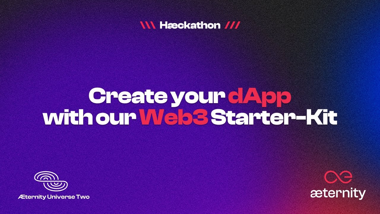 Create your dApp with our Web3 Starter-Kit