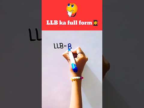 LLB ka full form ????????|| most important full form of Education #llb #trending