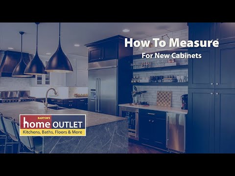 How To Measure For New Kitchen Cabinets