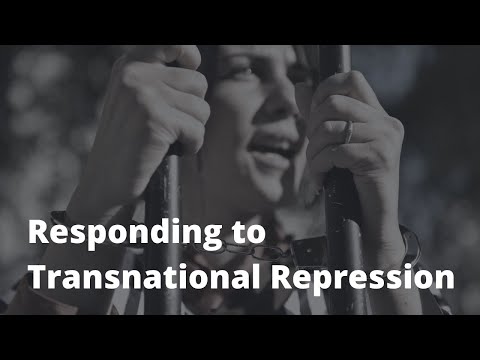 Responding to Transnational Repression – Global Democracy Coalition Forum 2021