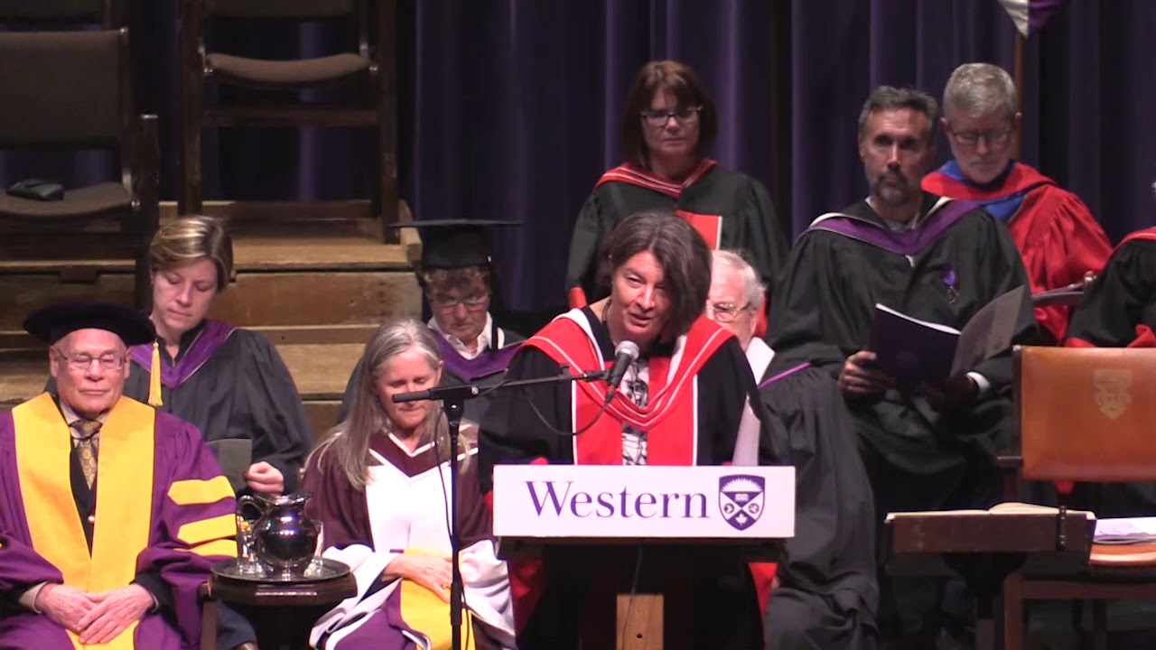 Autumn Convocation, Afternoon of October 26, 2017