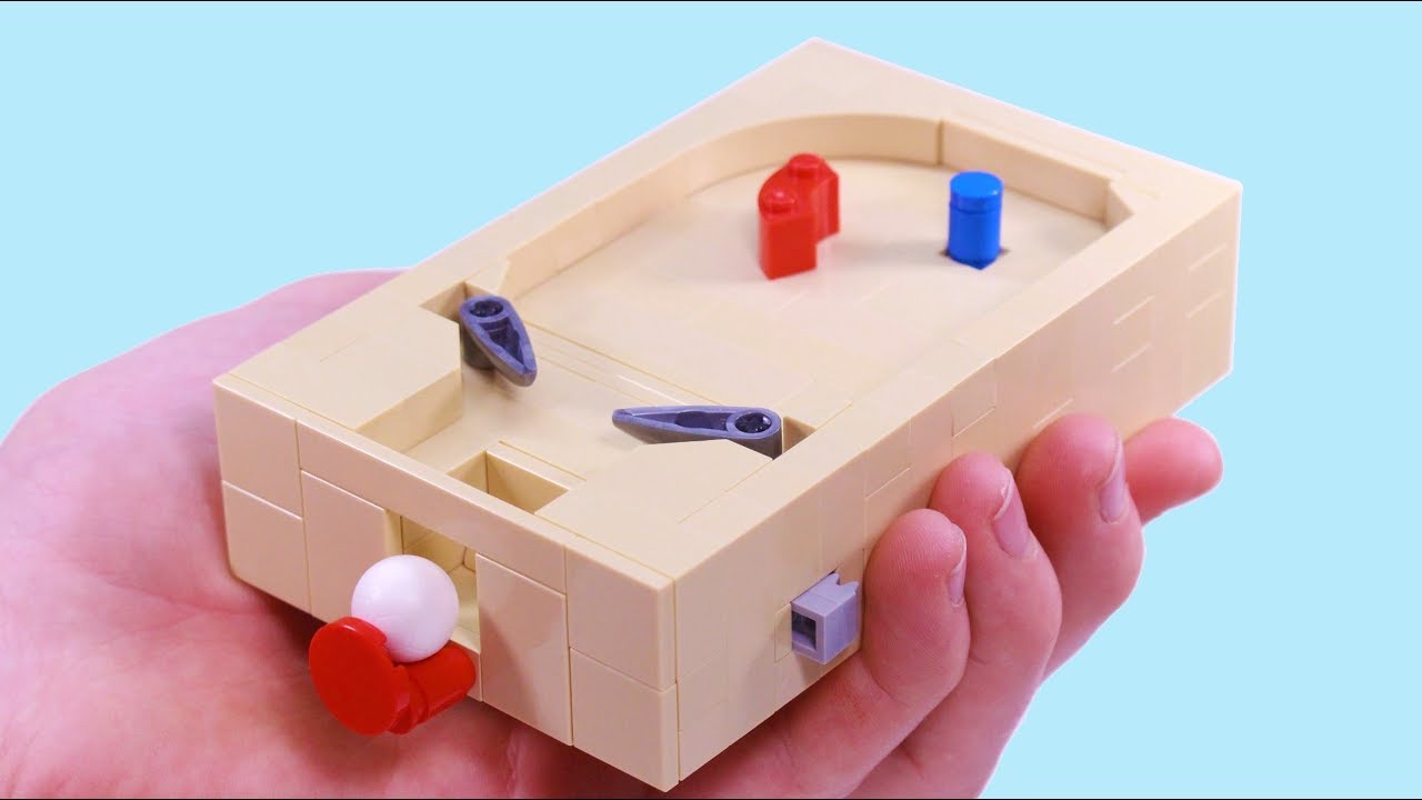 How to build a mini pinball machine that works!