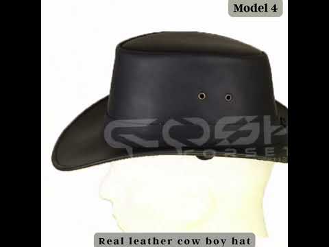 Maker of real leather cowboy hats #hats #cowboyhats #blackhats Whatsapp us +92-3366113737