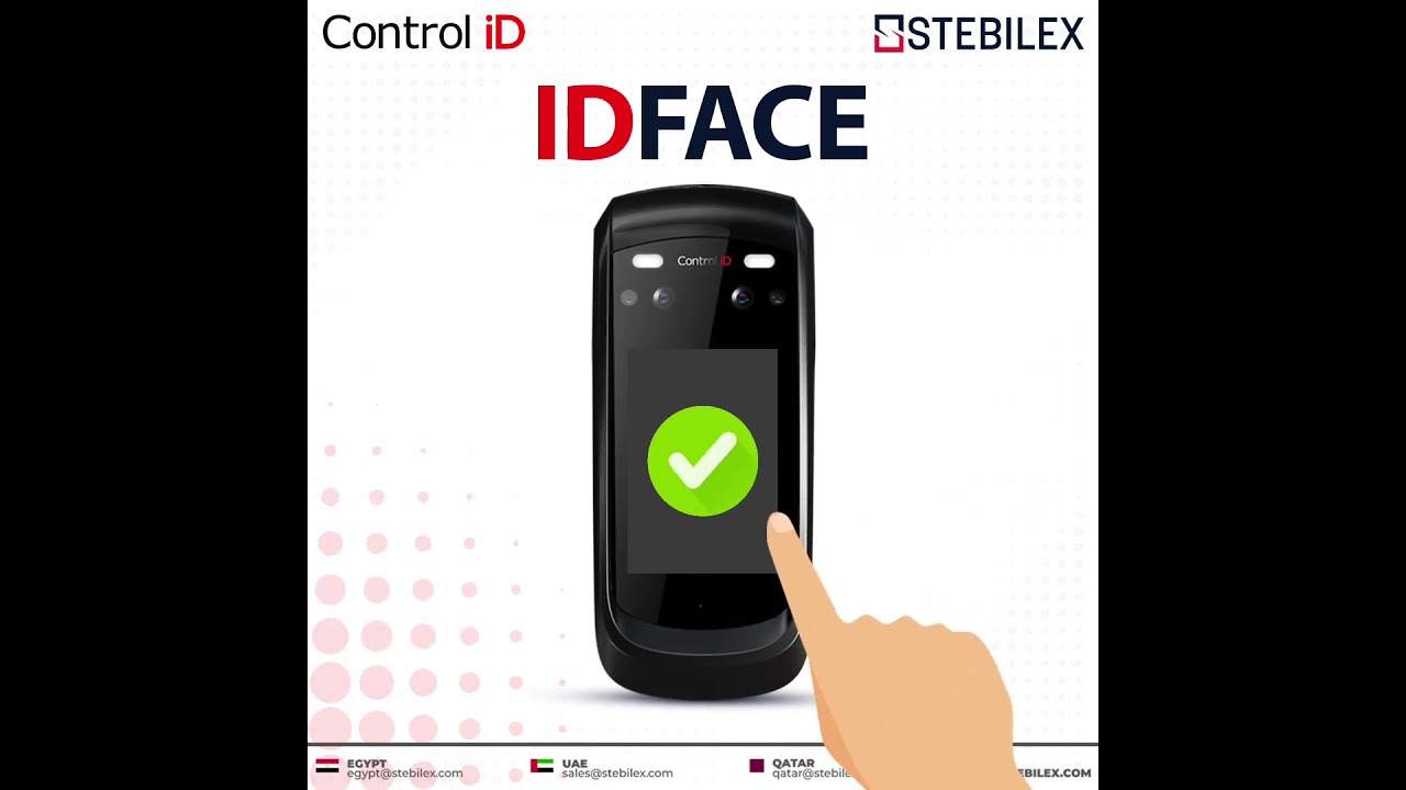 Explore iDFACE: Advanced Facial Recognition Access Control Device | Stebilex UAE #accesscontrol