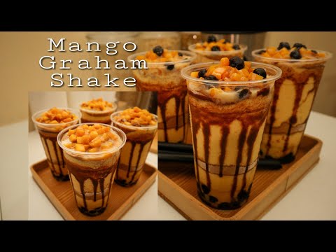 MANGO GRAHAM SHAKE | MANGO SMOOTHIE