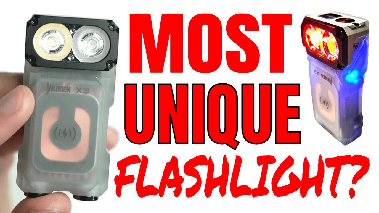 The Future of Flashlight Technology? Wuben X3 Final Release Version Review - LED Flashlights ...