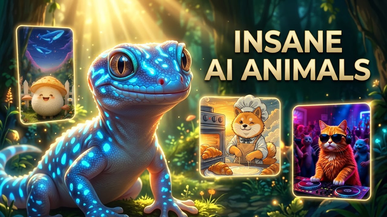 Adorable Cats to Epic Dragons | Pure AI Magic