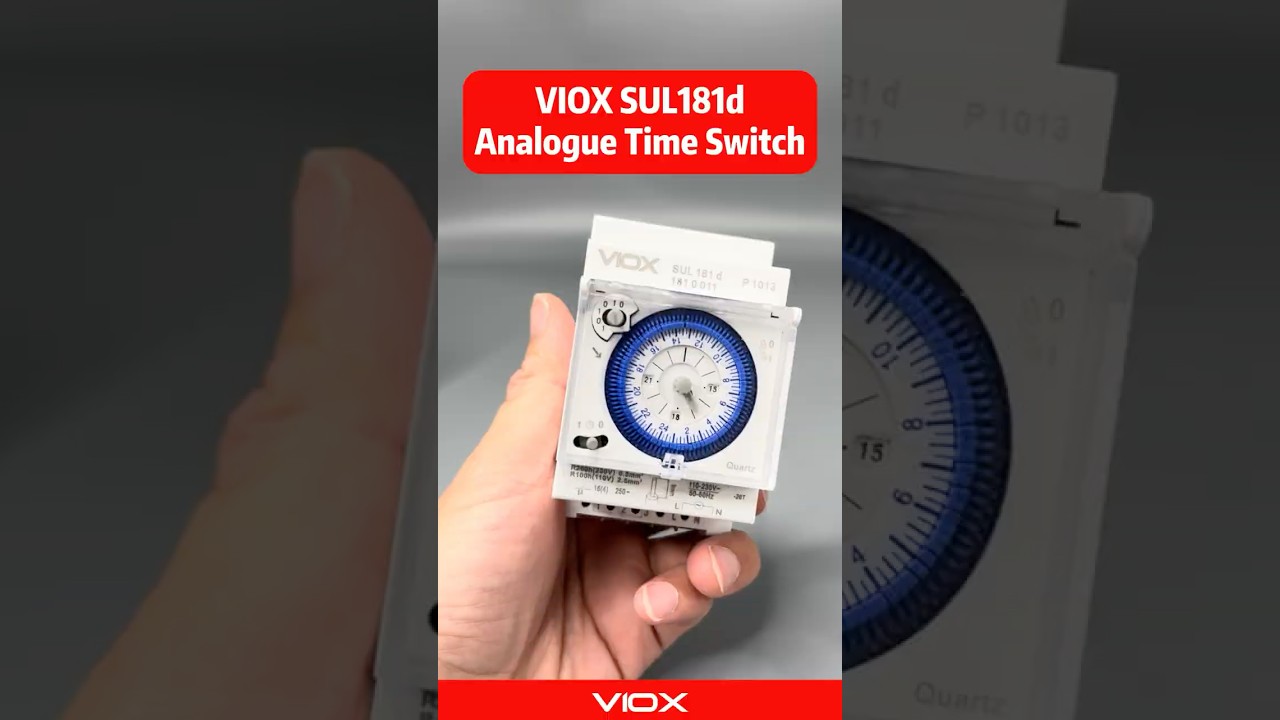 VIOX SUL181d Analogue Time Switch