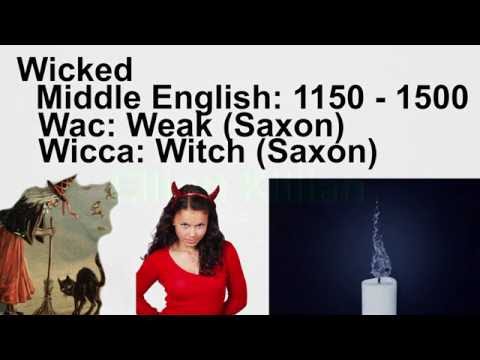 Word Origin of Wicked WO#6