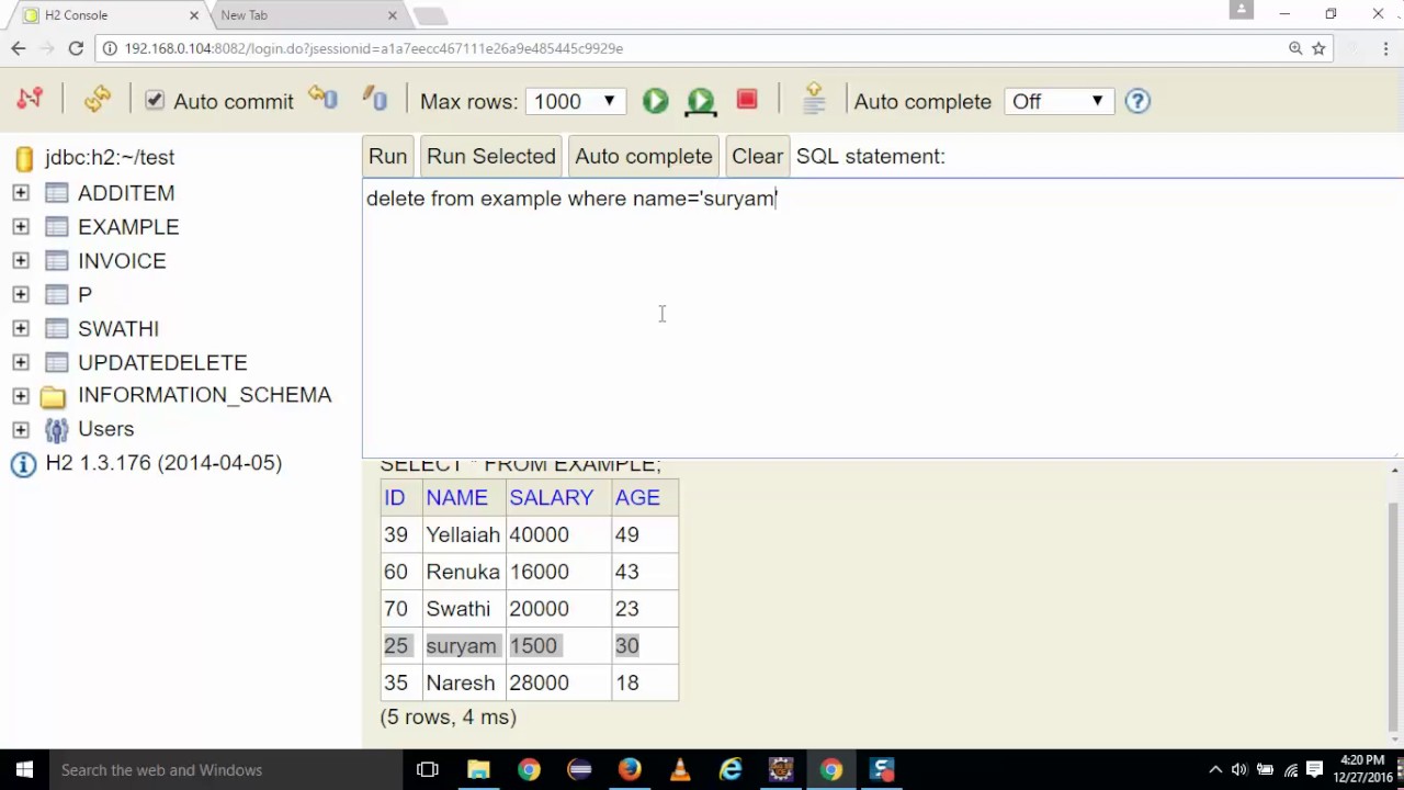 MySQL- Delete Record from Database - Intact Abode