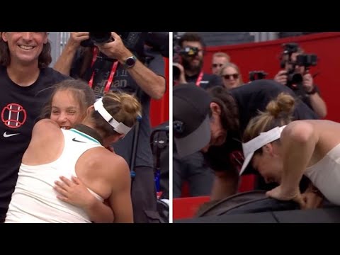 Tatjana Maria embraces daughters in emotional scenes after historic Queen's win