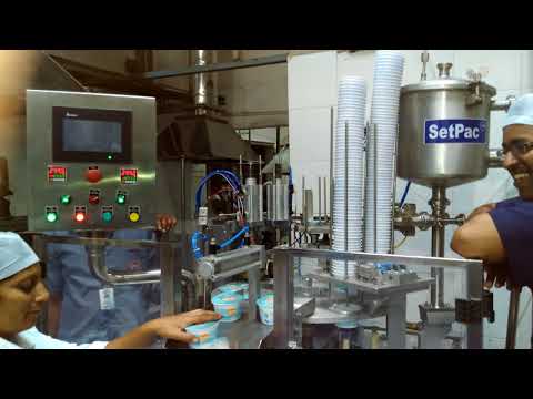 Filling Machine - Rotary Curd Cup Filling Machine Manufacturer from ...
