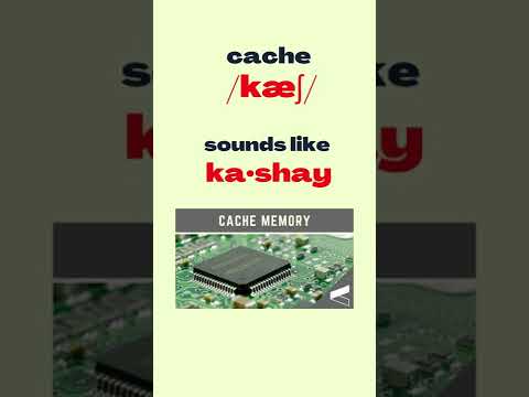 how to pronounce CACHE#shorts #englishpronunciation