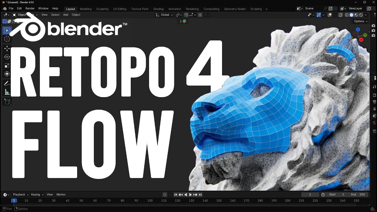 RetopoFlow 4 Is Finally Here! (Walkthrough)