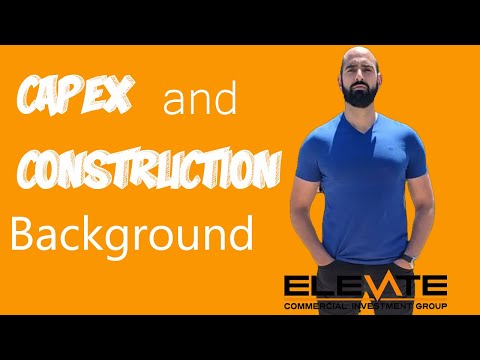 Let's talk about Capex and Construction Background