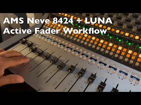 Neve 8424 with Motorized Faders | Reverb Australia