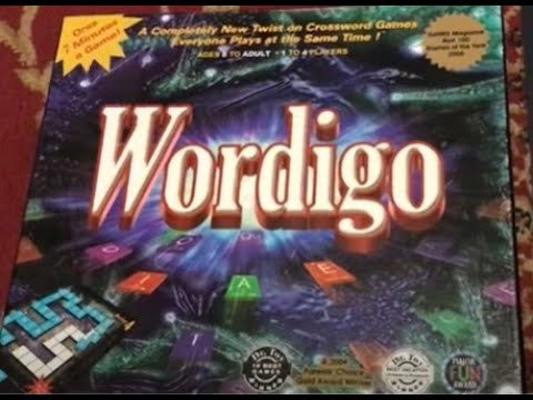 Wordigo. A nice twist on the word game genre. A cross between Scrabble and crosswords. From 2003.