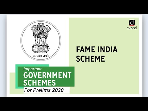 Important Government Schemes - FAME India Scheme