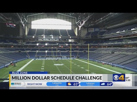 Guess the Colts' schedule, win a million dollars