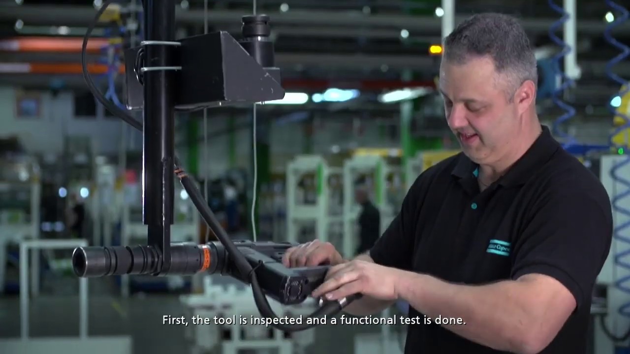 Tool calibration by Atlas Copco