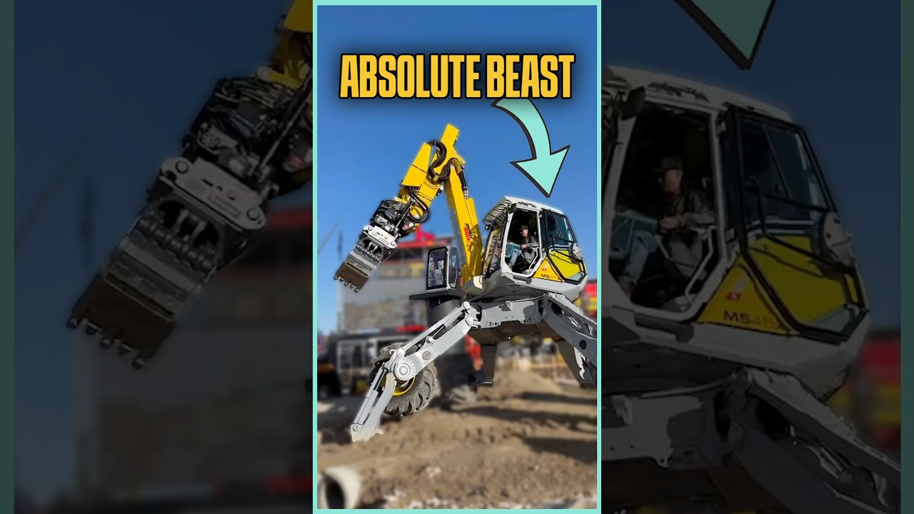 This Excavator is an Absolute Beast