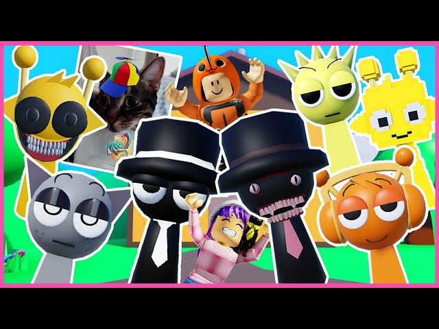 Roblox- Gamepass Sprunki Pyramixed Mr Black และ How To Get 6 Badges In ...