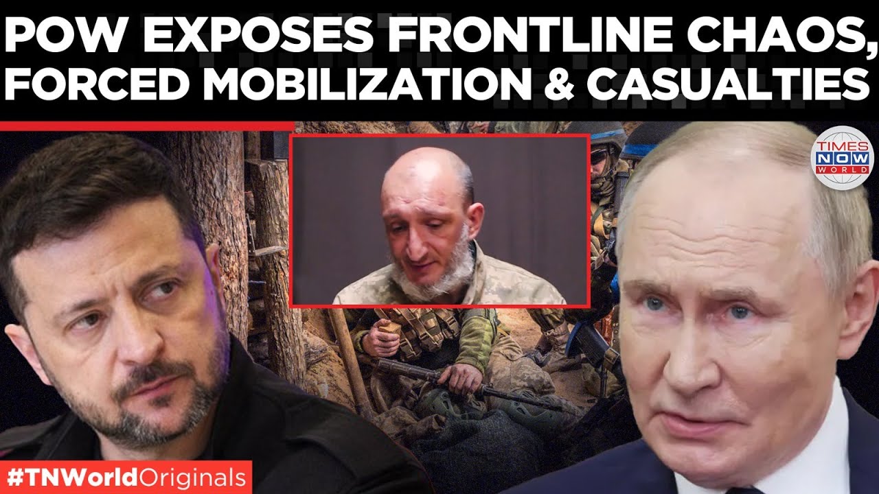 WATCH: POW Reveals Brutal Frontline Conditions and Forced Mobilization | Times Now World