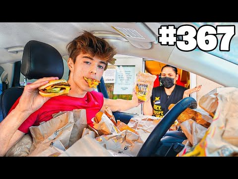 GOING THROUGH THE SAME DRIVE THRU 500 TIMES!!