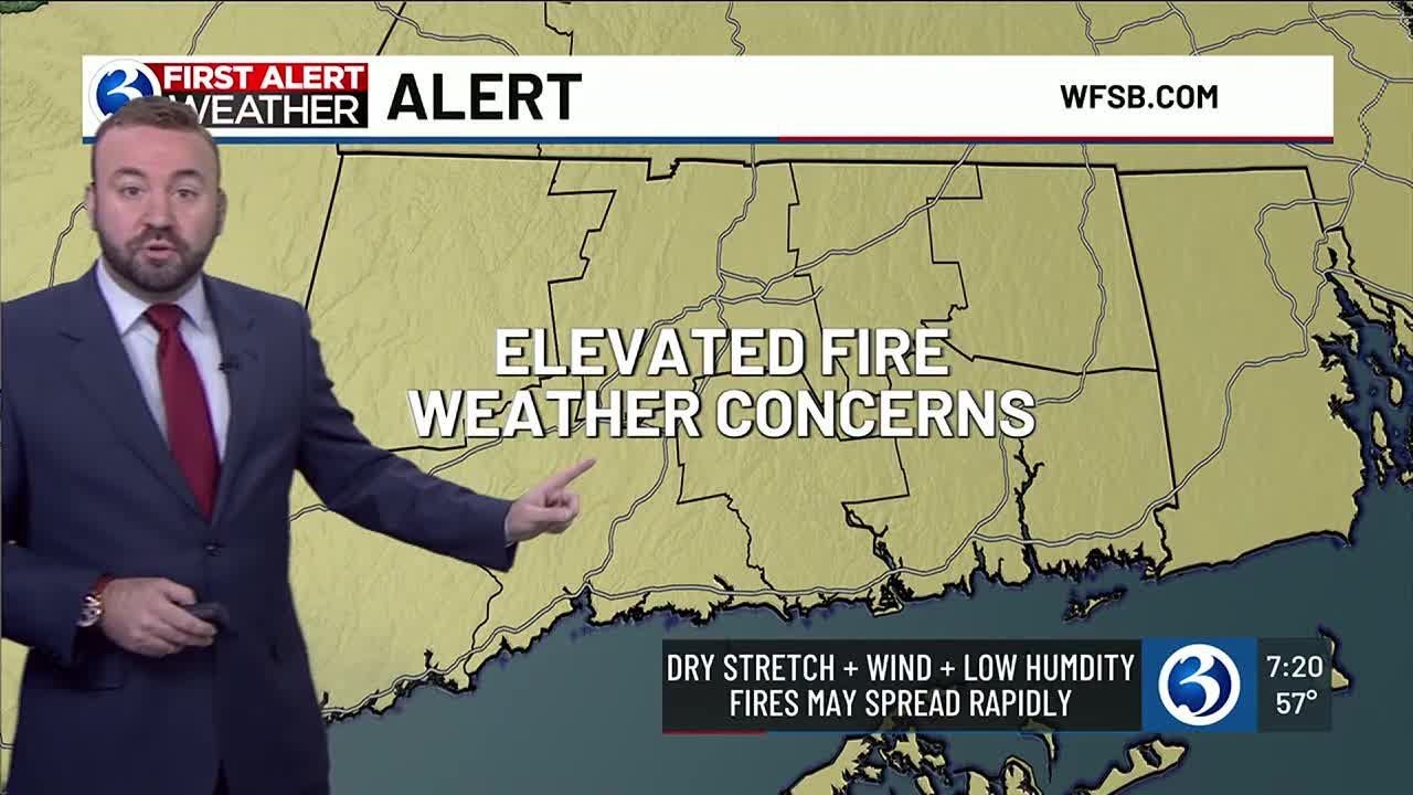 FORECAST: Another First Alert Weather Day for elevated fire danger