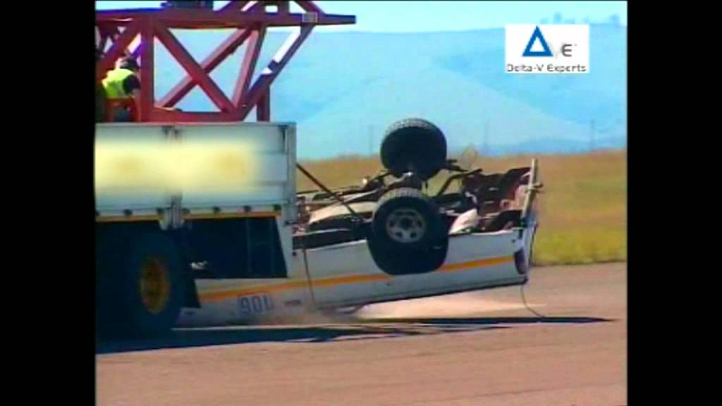 Dynamic rollover 80kph No ROPS test
