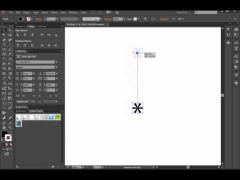 Halftone with symbols