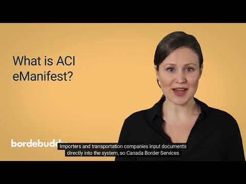 Common Questions: what is ACI eManifest