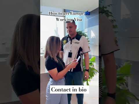 Europe 🇪🇺 Working Visa | Poland work permt #foryou #dubai #visa #workpermit #youtubeshorts #uae #ksa