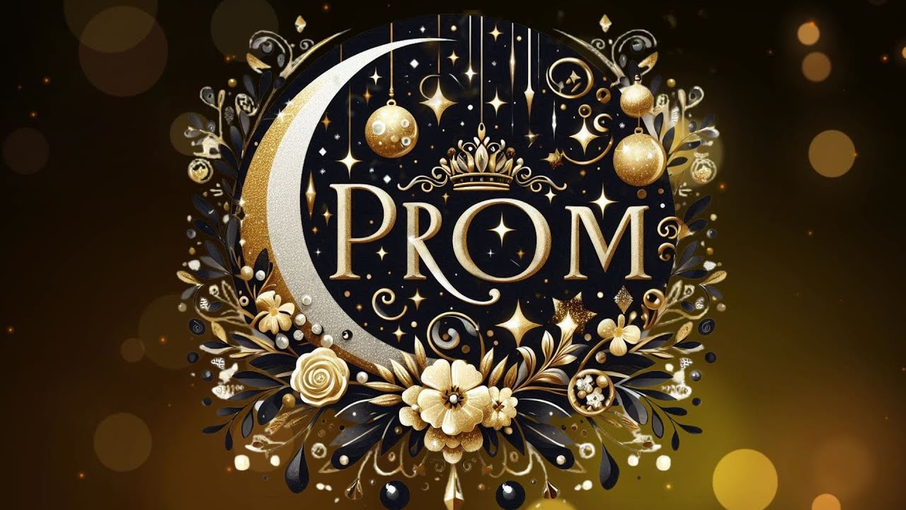 Elegant Prom Background | 4 Hours | Black, Gold and Silver Screensaver