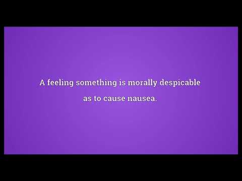 Bad taste in one's mouth Meaning