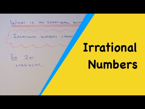 What Is An Irrational Number?