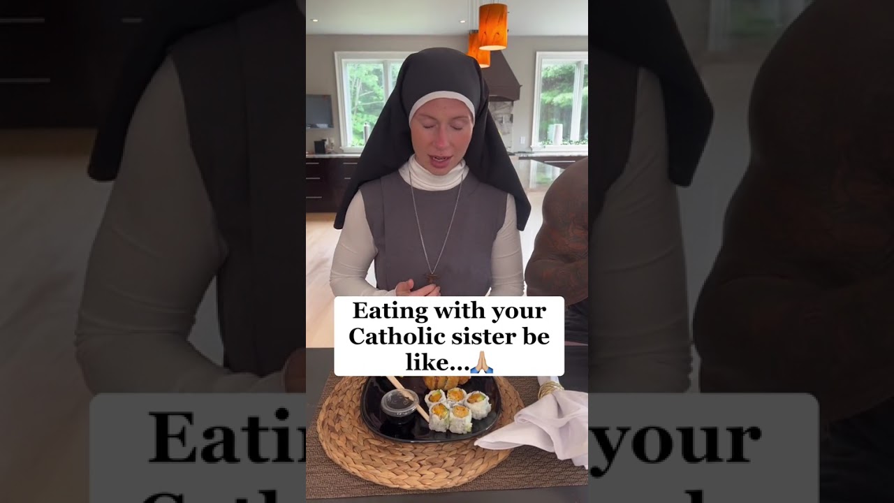Gratitude first  #nun #religioussister #catholic - Catholic Faith Content