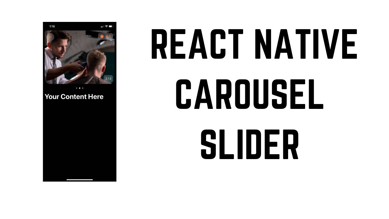 Create a React Native Carousel Slider in 9 minutes