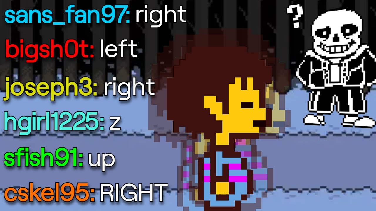So Chat tried to beat Undertale...