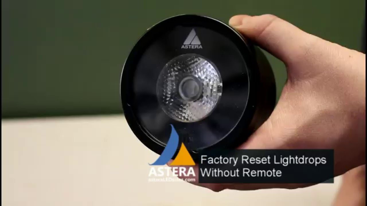 Factory Reset Lightdrop