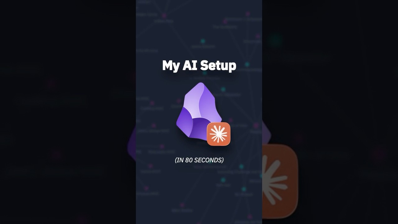 How to get AI in Obsidian