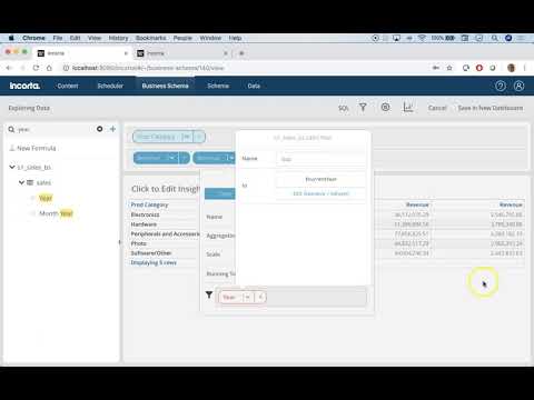 07 YTD Revenue using Measure Filter