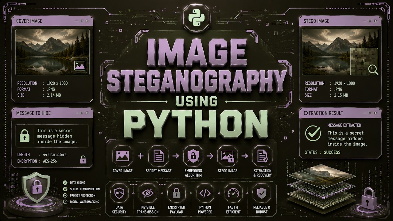 Image Steganography Using Python